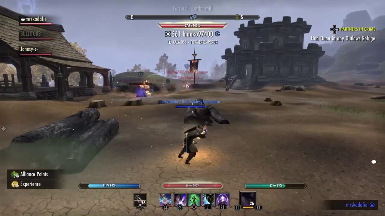 ESO - SOLO PVP -Tanky dps Stamsorc sword end bord vs 2VX - YouTube