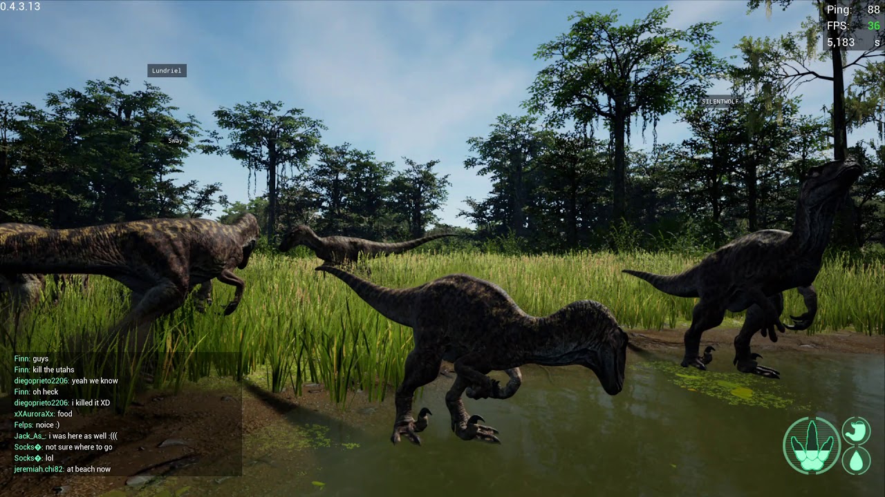 The Isle Evrima Utahraptor gameplay Part 4 The Final Hunt - YouTube