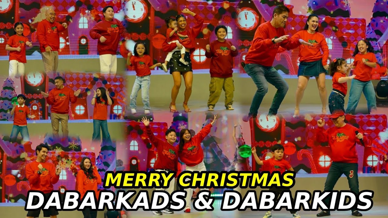 Dabarkids Nakisaya Kasama Ang Dabarkads Sa Eat Bulaga Christmas Episode ...