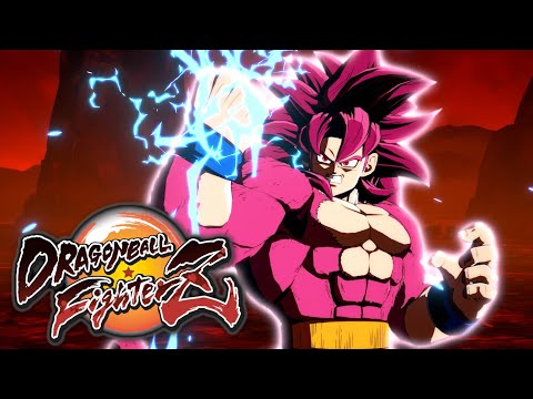 DRAGON BALL FIGHTERZ Goku (SS4, Daima) All Ultimate Attacks
