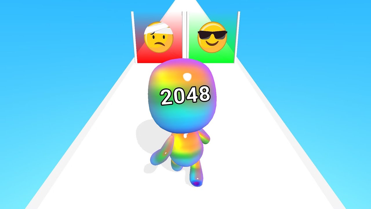 Man Runner 2048 Gameplay - YouTube