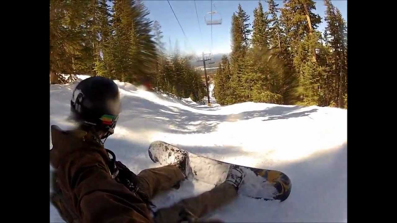 Snowboarding at Snowbowl Ski Resort in Flagstaff AZ on 03-12-13 - YouTube