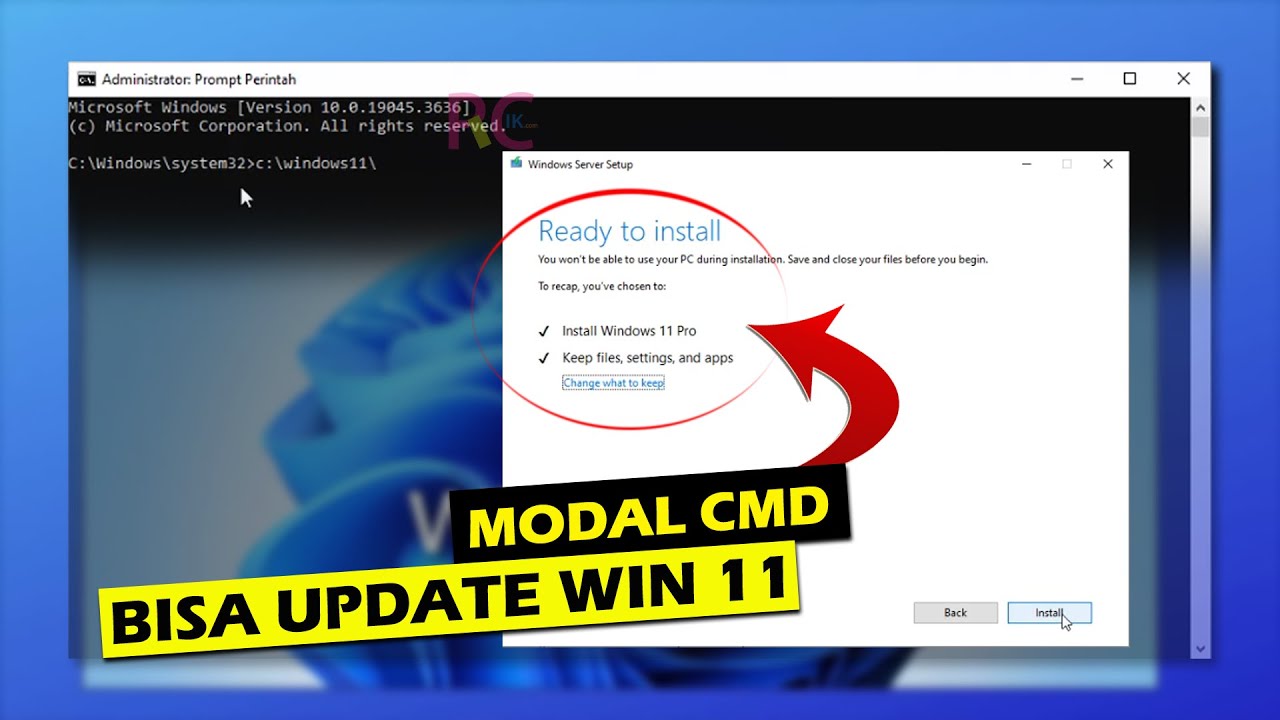 Modal CMD PC/Laptop Kentang Bisa Update ke Windows 11 Tanpa Menghapus Aplikasi: Ini Caranya ...
