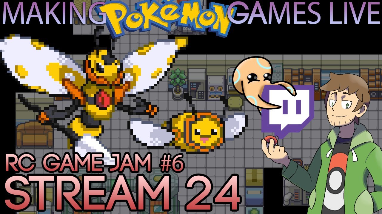 Pokemon Splice Stream Session 24 - Making Pokemon Games Live - YouTube