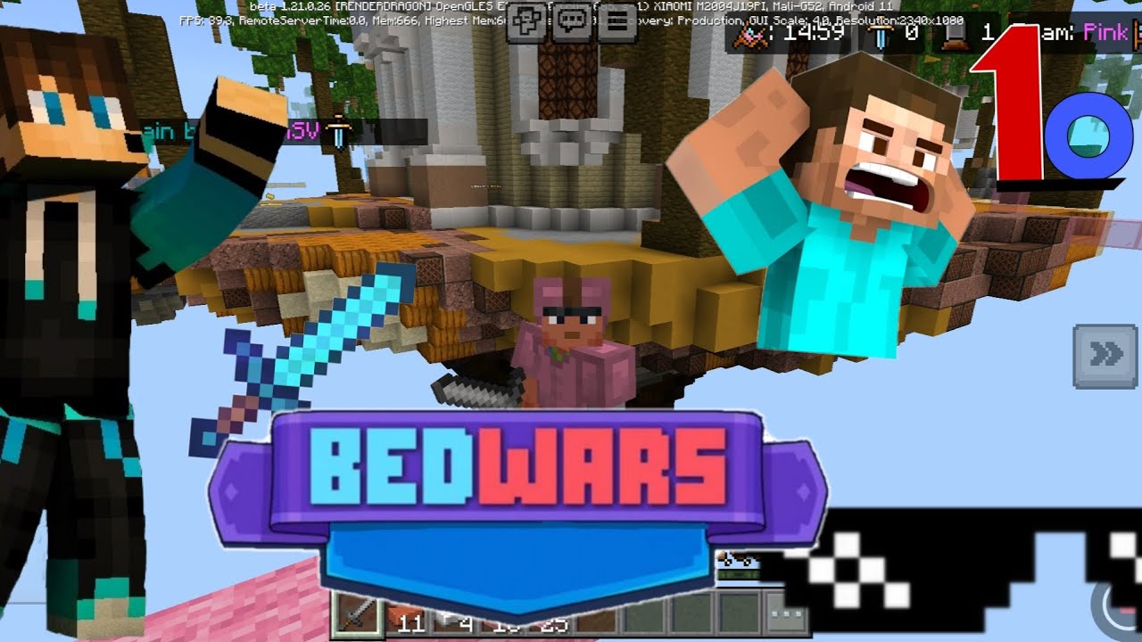 Minecraft Bedwars Part 1 - YouTube