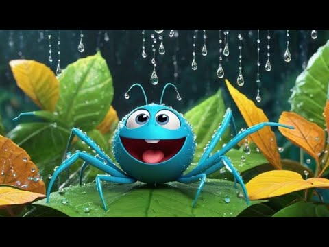 Little Spider’s Rainy Climb | Cute Spider Song for Toddlers | Fun ...