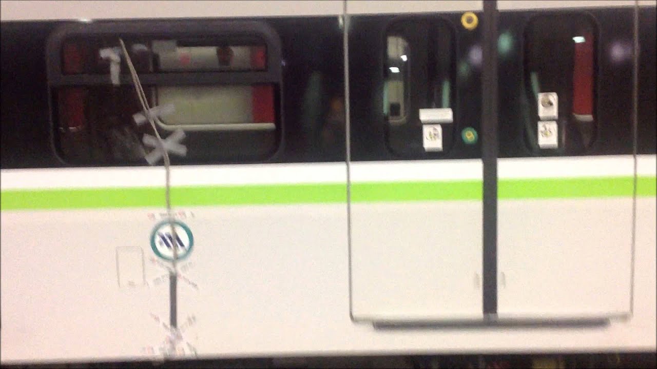 Athens Metro: Hyundai Rotem EMU new train test run on Nomismatokopeio ...