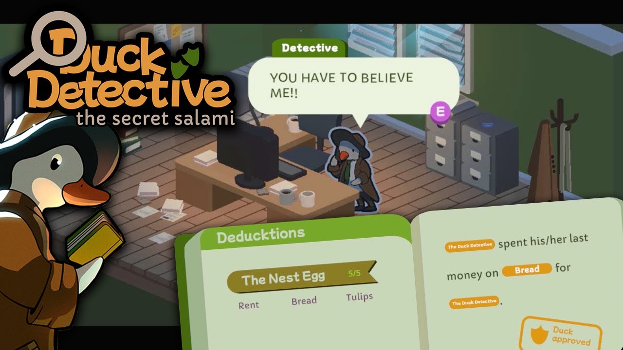 Solving Crime As a DUCK! Detective Duck Here | Duck Detective: The ...