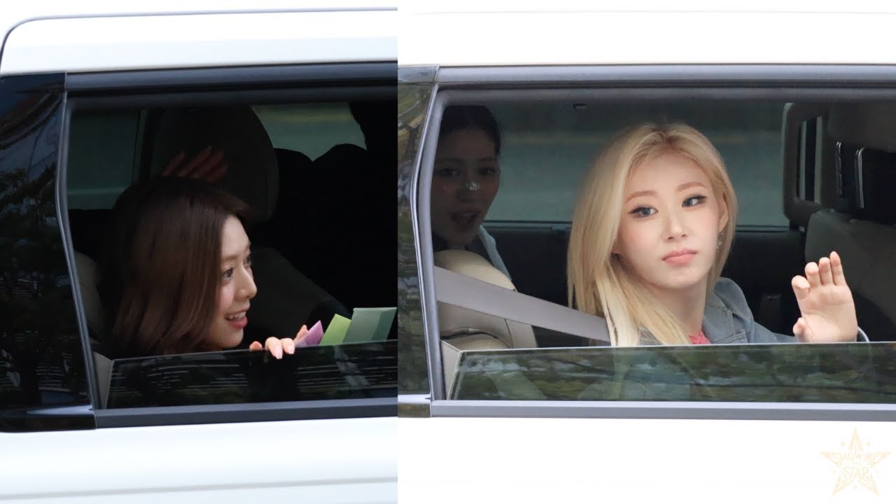 있지 음악중심 퇴근길 ITZY on the way from Music Core | 상암 241019 - YouTube