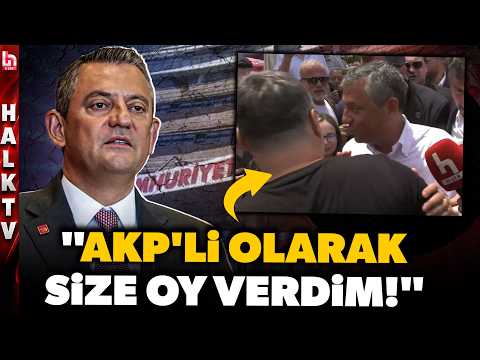 ERDOĞAN BU SÖZLERİ DUYMASIN! Zonguldak'ta vatandaştan Özgür Özel'e çok konuşulacak çıkış!