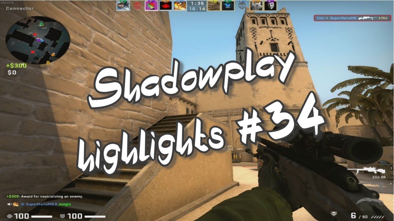 Shadowplay highlights #34 (Faceit Master League) - YouTube