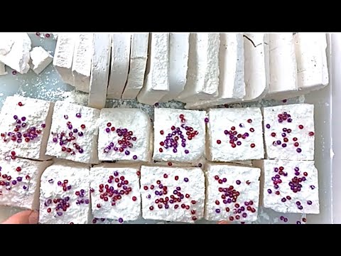 Slow Crushing White Cornstarch | Relax with Soothing Sounds - YouTube