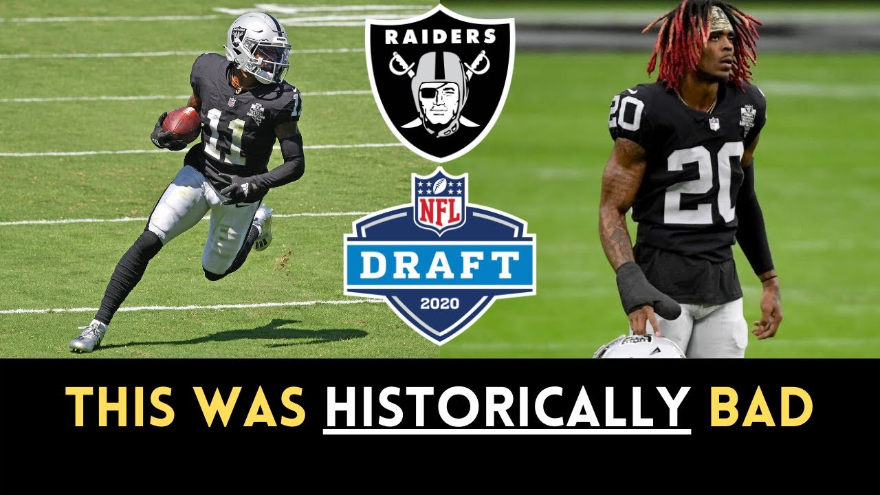 The 2020 Raiders 1st Round Draft Class Was HISTORICALLY Bad - YouTube