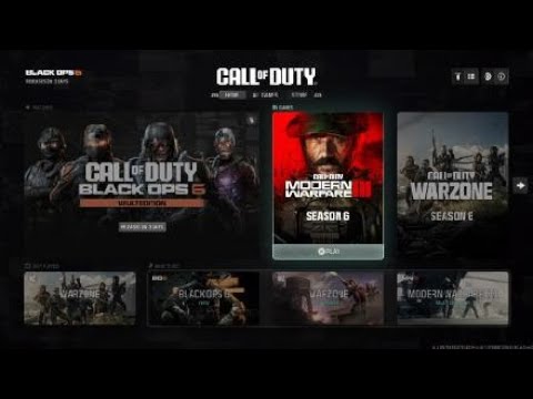 Black ops 6 main menu theme - YouTube