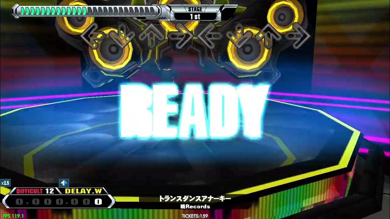 【LV12】DDR / トランスダンスアナーキー - DIFFICULT DOUBLE with handclap - YouTube