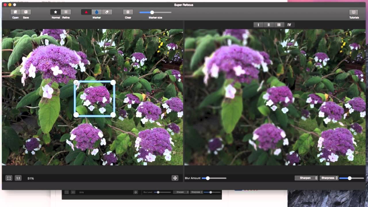 Super Refocus app on OS X Add Focus and Depth to Photos - YouTube