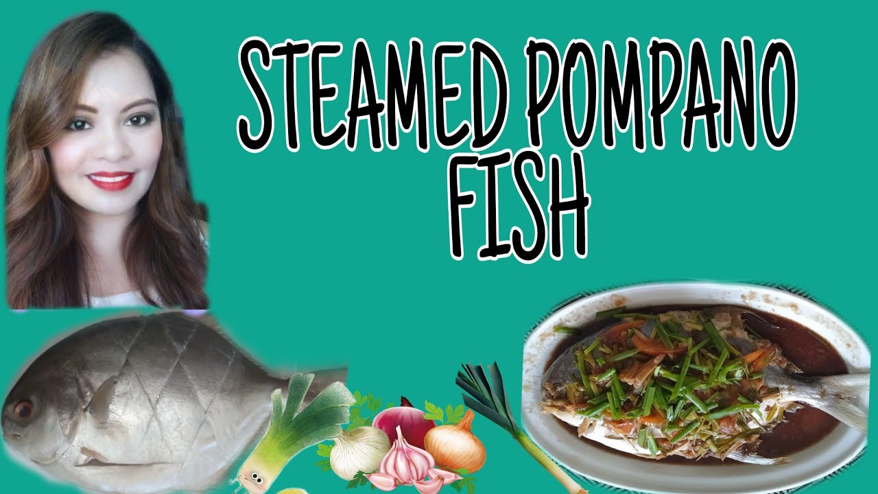 15 MINUTES STEAMED POMPANO FISH W/Ginger Soy Sauce Oyster Sauce | Meden ...