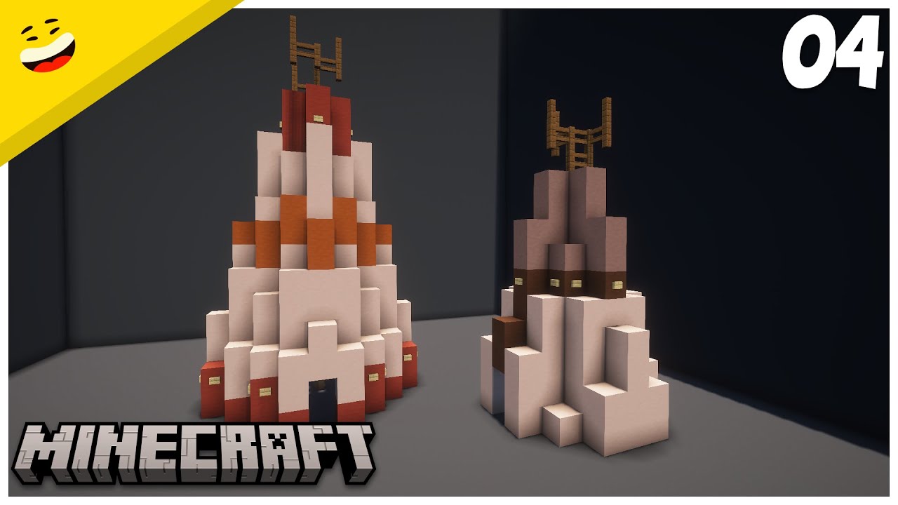 Minecraft | Tipis Indiens | Tuto #4 - YouTube