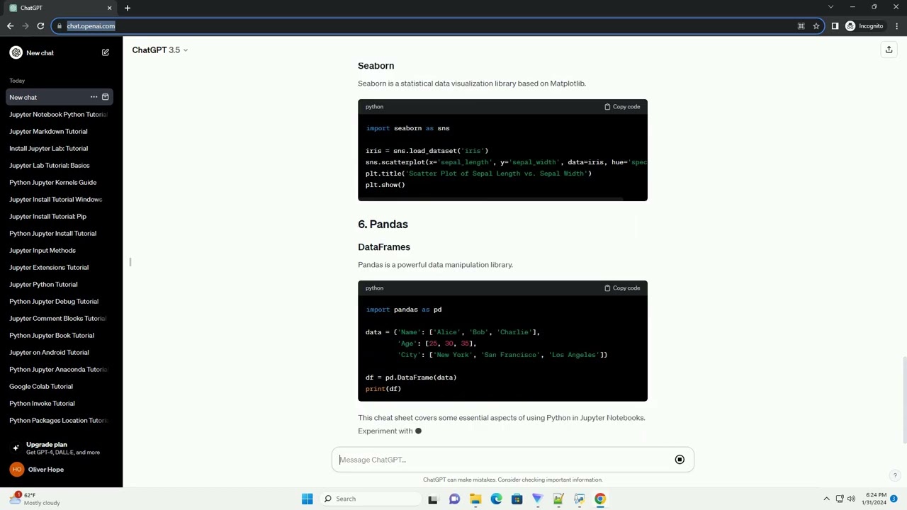 python jupyter notebook cheat sheet - QuadExcel.com