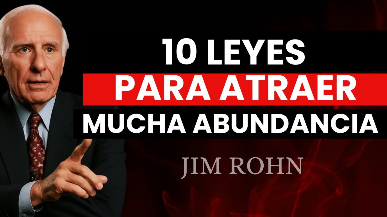 10 LEYES de Jim Rohn para ATRAER la ABUNDANCIA - Discurso Motivacional ...
