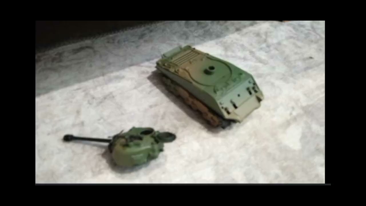 army men stop motion tank battle - YouTube
