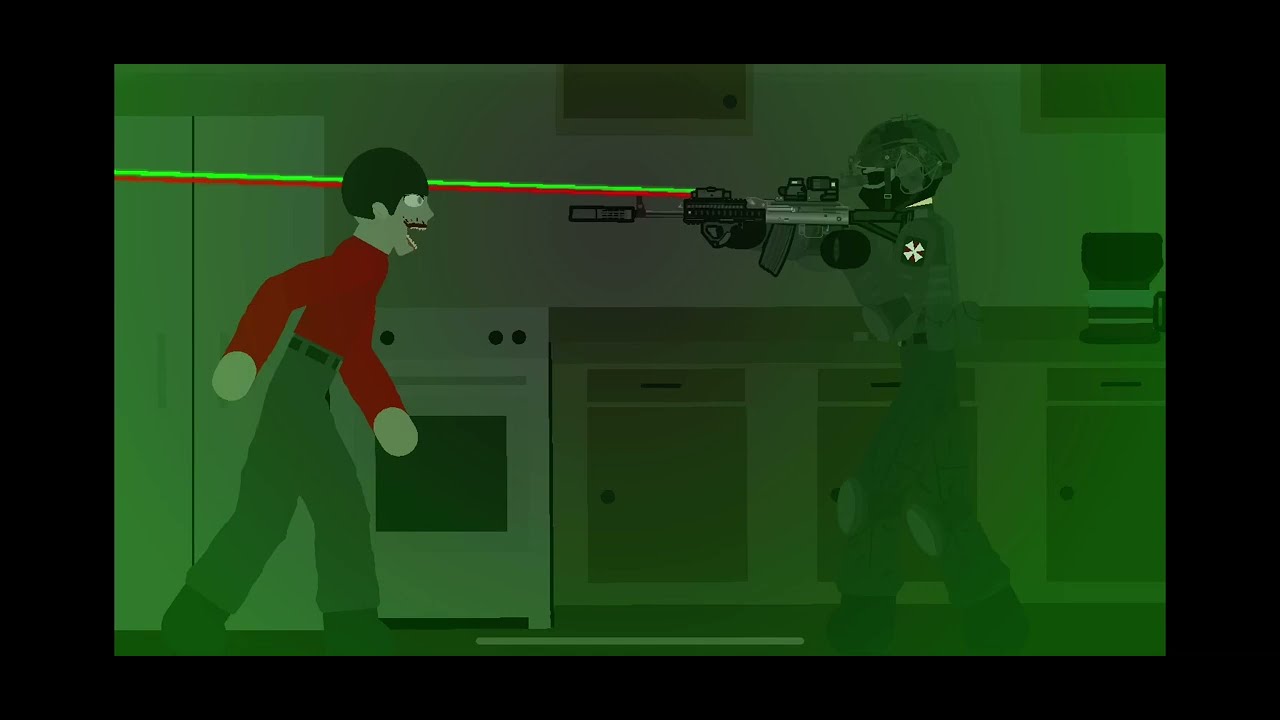 Soldier exploring to the woods (StickNodes) - YouTube