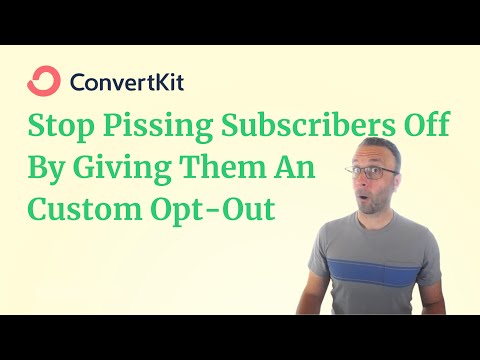 How to Add Custom Opt-Out Links In Your Emails - Allow Subscribers to ...