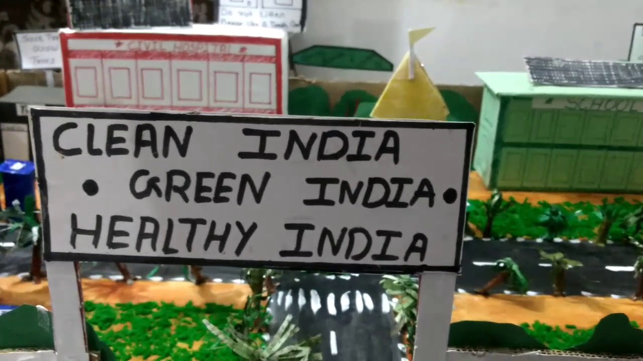 Clean india school project 2019 - YouTube