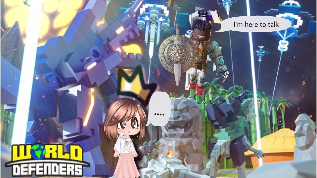 LETS TALK ABOUT ROBLOX WORLD DEFENDERS - YouTube