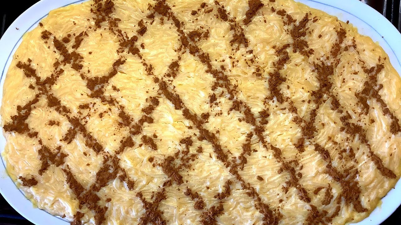 Aletria Cremosa. Receita Portuguesa de Natal - YouTube