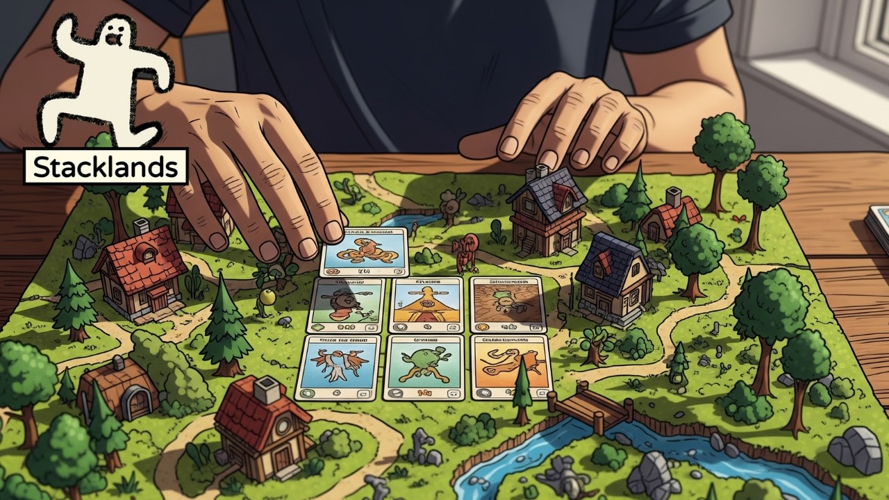 O caos da sobrevivência de vilas com cartas! - Stacklands Gameplay - YouTube