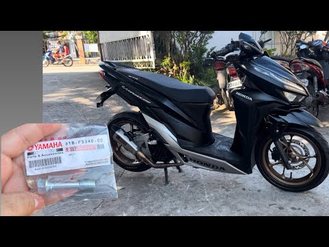 Honda Click Front Shock Lowering Kit | Semi Lowered Setup # ...