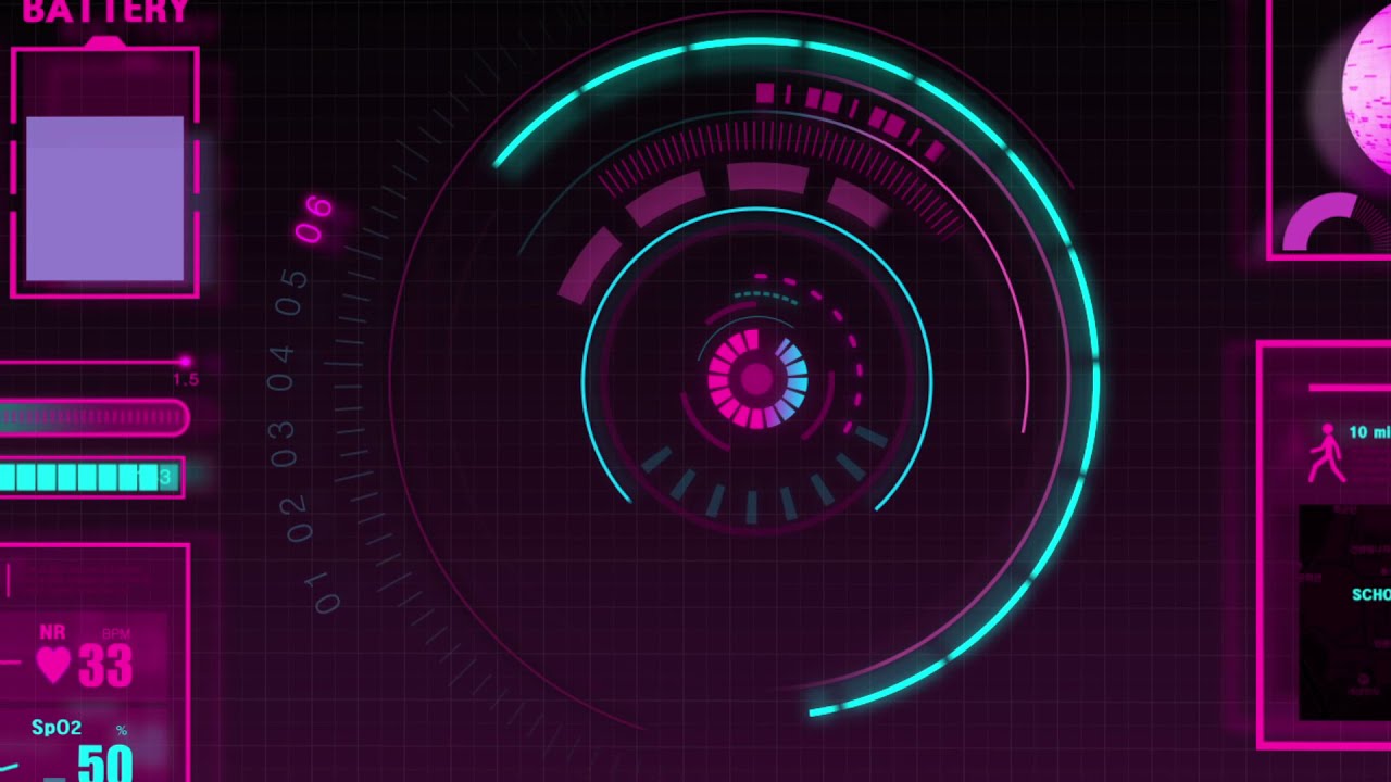 [Homework] 모션그래픽, 인터페이스디자인 / 허드시스템 유아이디자인 / Hud UI interface design ...