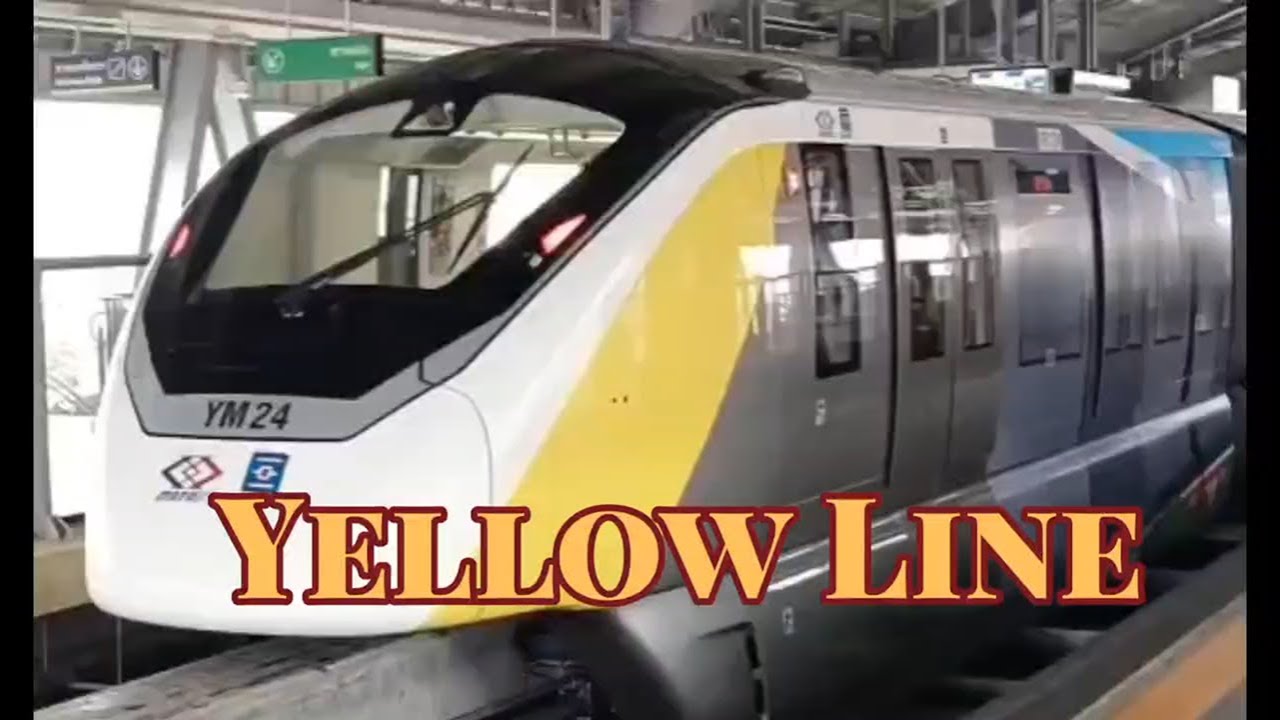 Yellow Line / バンコクの自宅前の大通りに開通したモノレールに試乗してみた。(Full Version) - YouTube