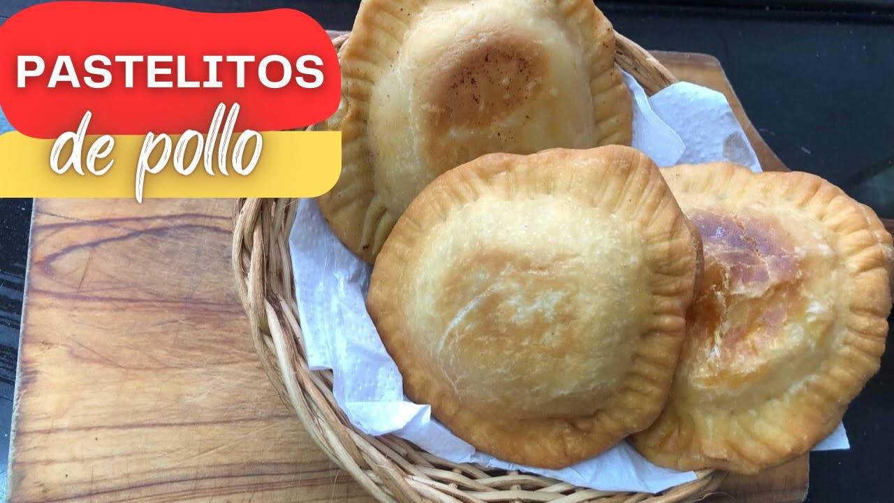 Como hacer PASTELITOS rellenos de pollo- RECETA FÁCIL de pastelitos de ...