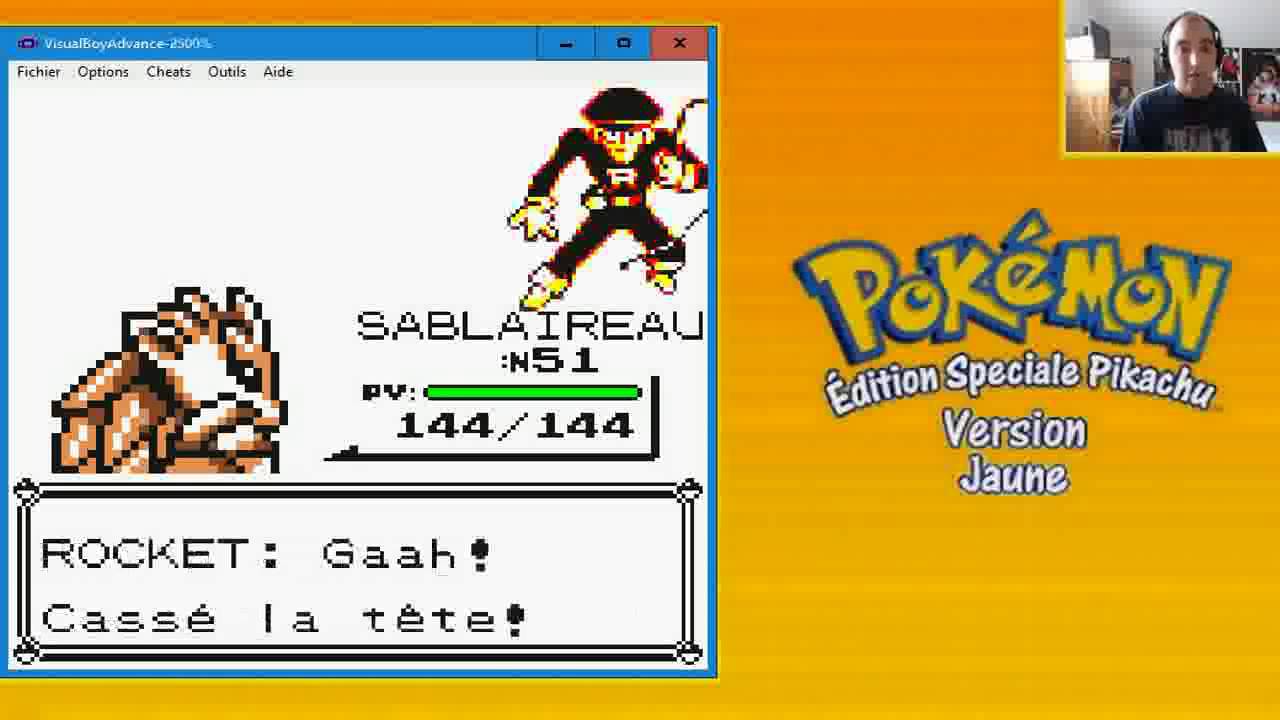 Let's Play Pokémon Version Jaune Episode 24 - YouTube
