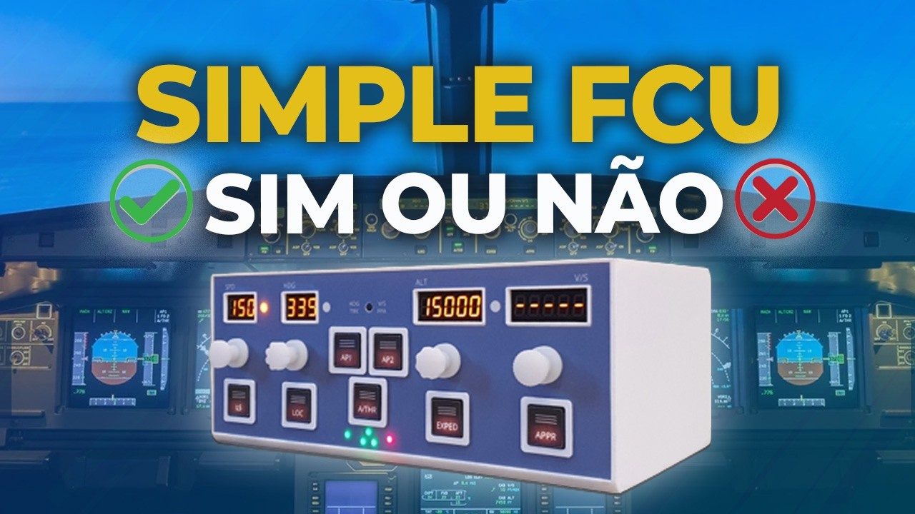 Piloto Automático do A320 Simple FCU para Flight Simulator 2020 e ...