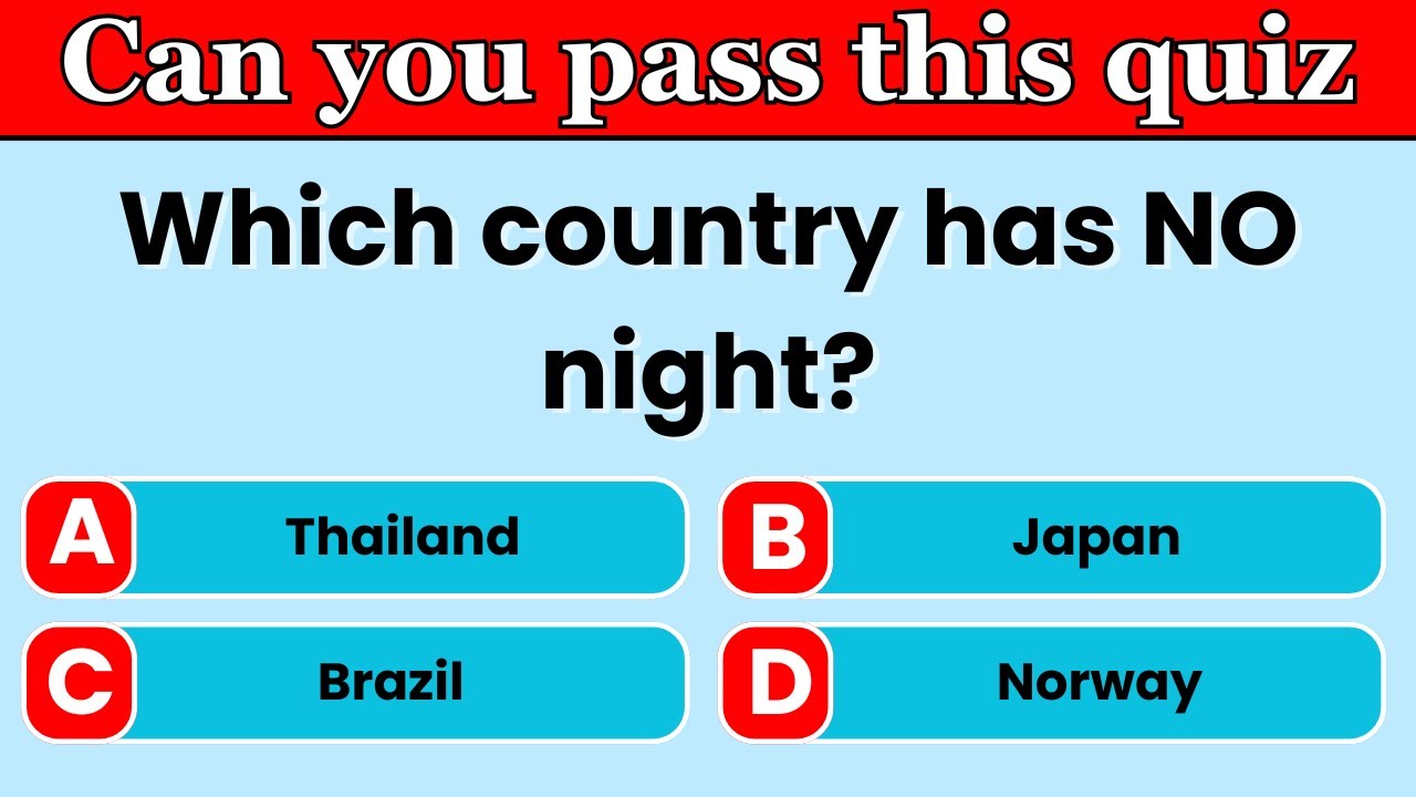 "Ultimate Trivia Quiz 🧠 Test Your General Knowledge with Fun ...