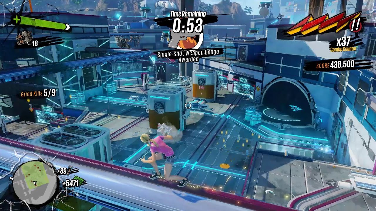 Sunset Overdrive - Buck vs. the Robot Apocalypse - YouTube