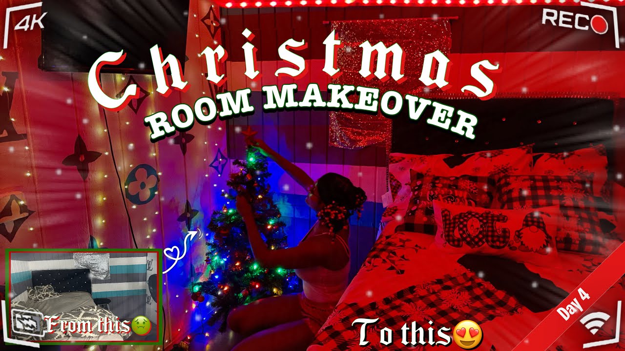 Christmas Room Makeover Vlogmas 2021 Day 4 Youtube