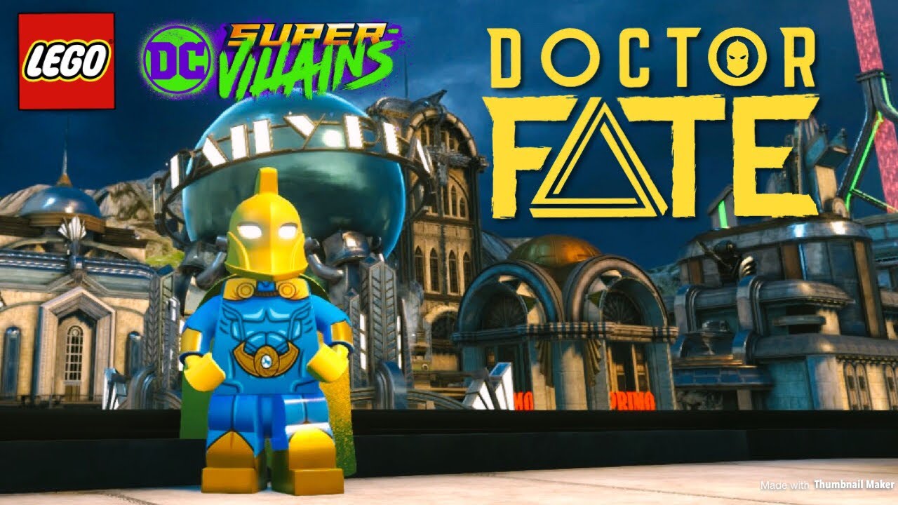 Lego DC Super-villains Doctor-Fate - Unlocked - YouTube