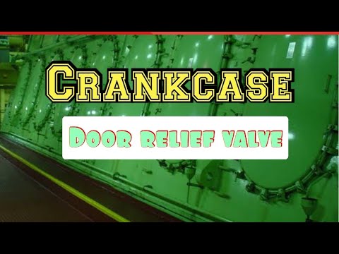 Crankcase door relief valve - YouTube