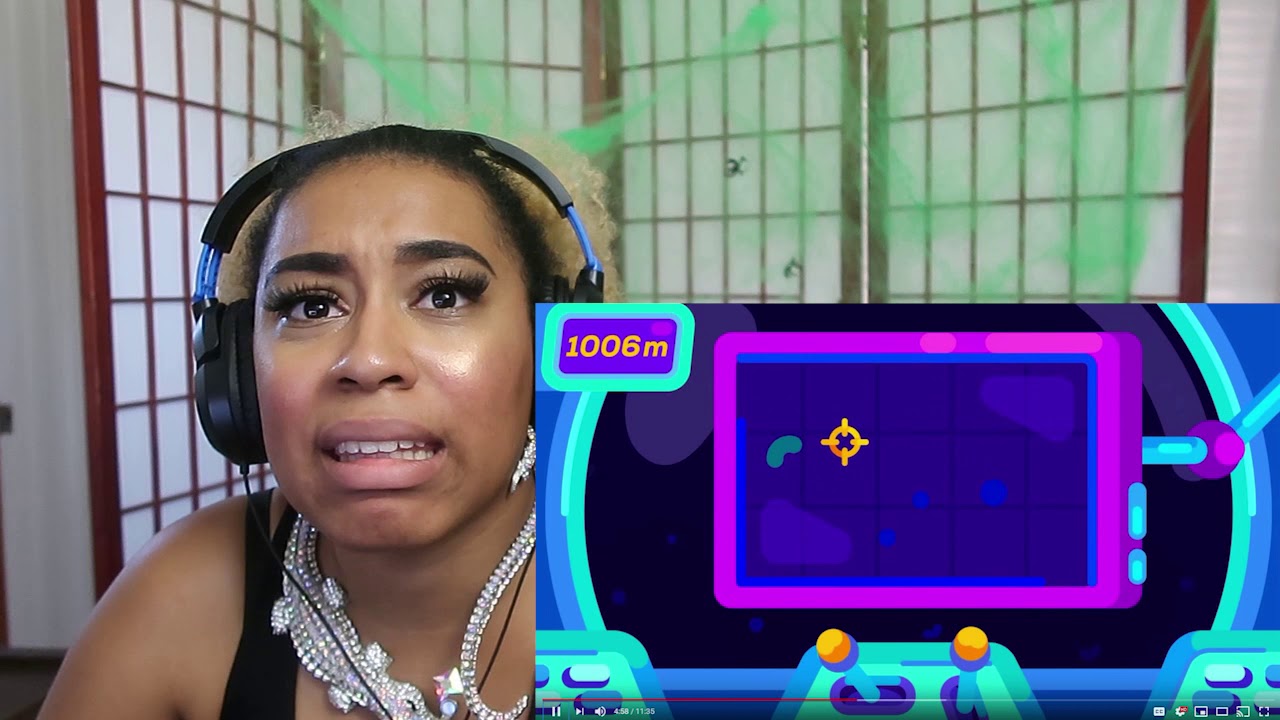 Scary Things At The Bottom Of The Ocean!: SkittenReacts - YouTube