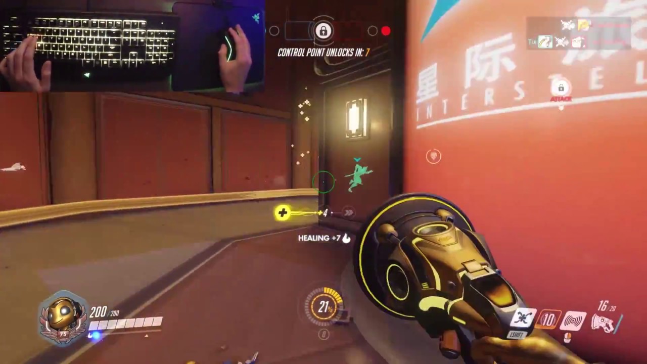 Overwatch / Razer Chroma Gameplay - YouTube