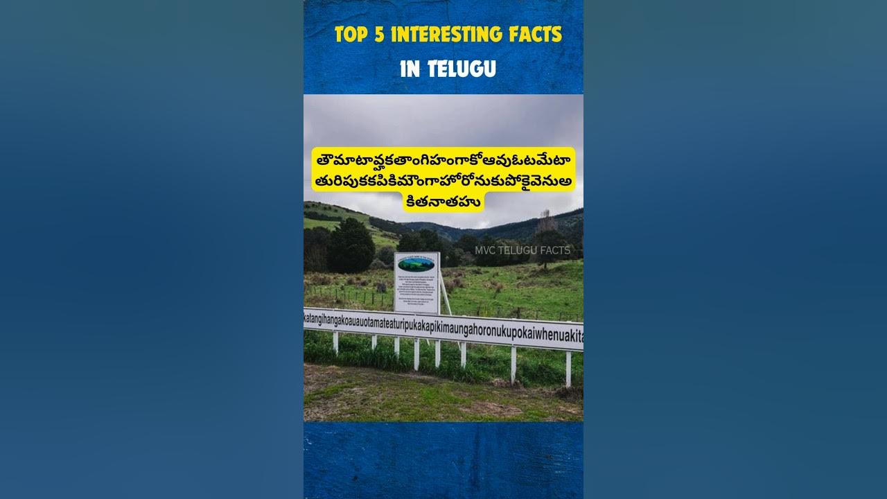 Top 5 Interesting Facts #25 | Amazing Telugu Facts | #shortsfeed #facts #shorts #shortsviral # ...