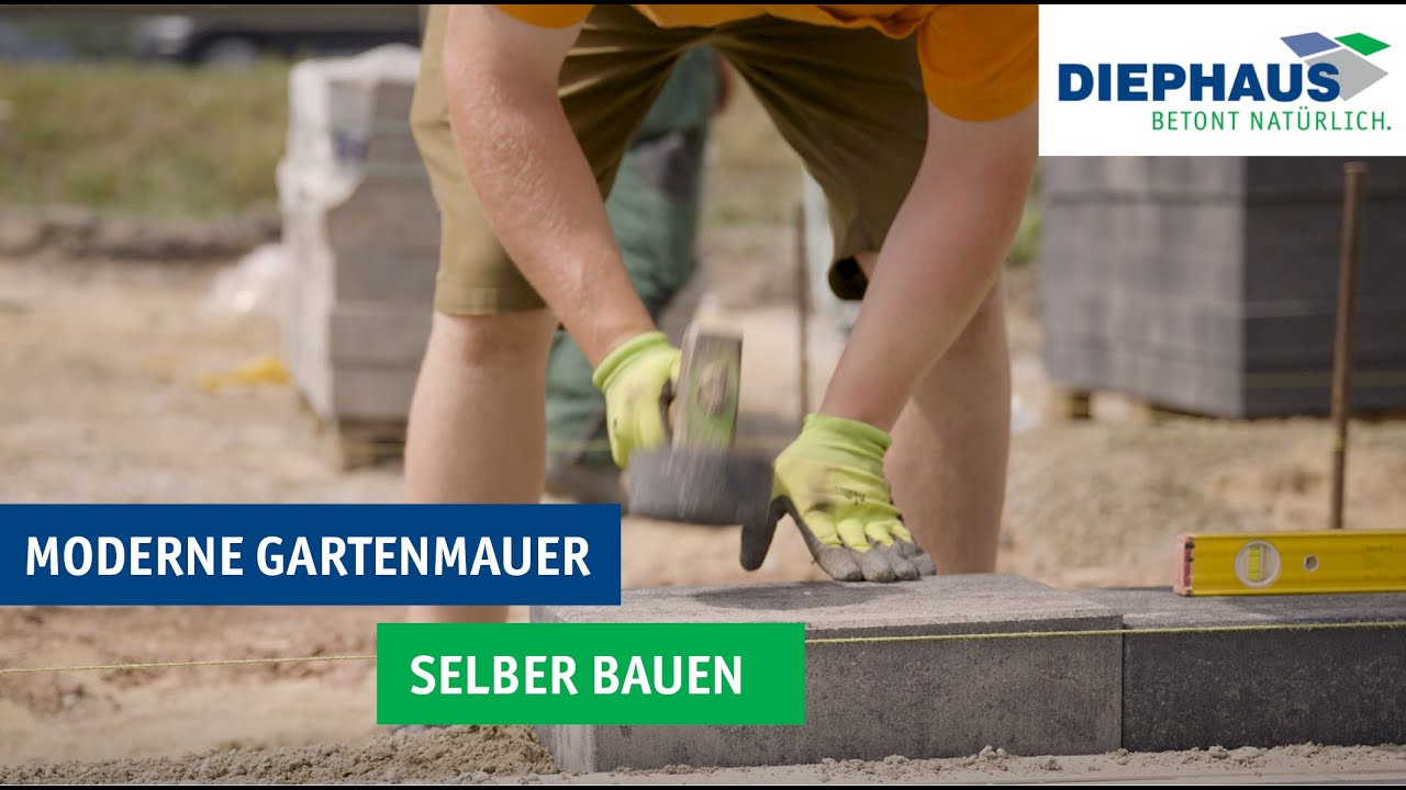 LISCO MEDIO Gartenmauer aus Beton selber bauen | DIY-Anleitung von ...