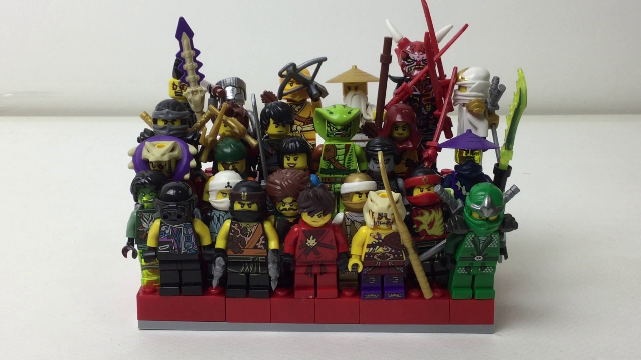 Lego Ninjago Minifigure Collection! Minifigure Stand #25 - YouTube