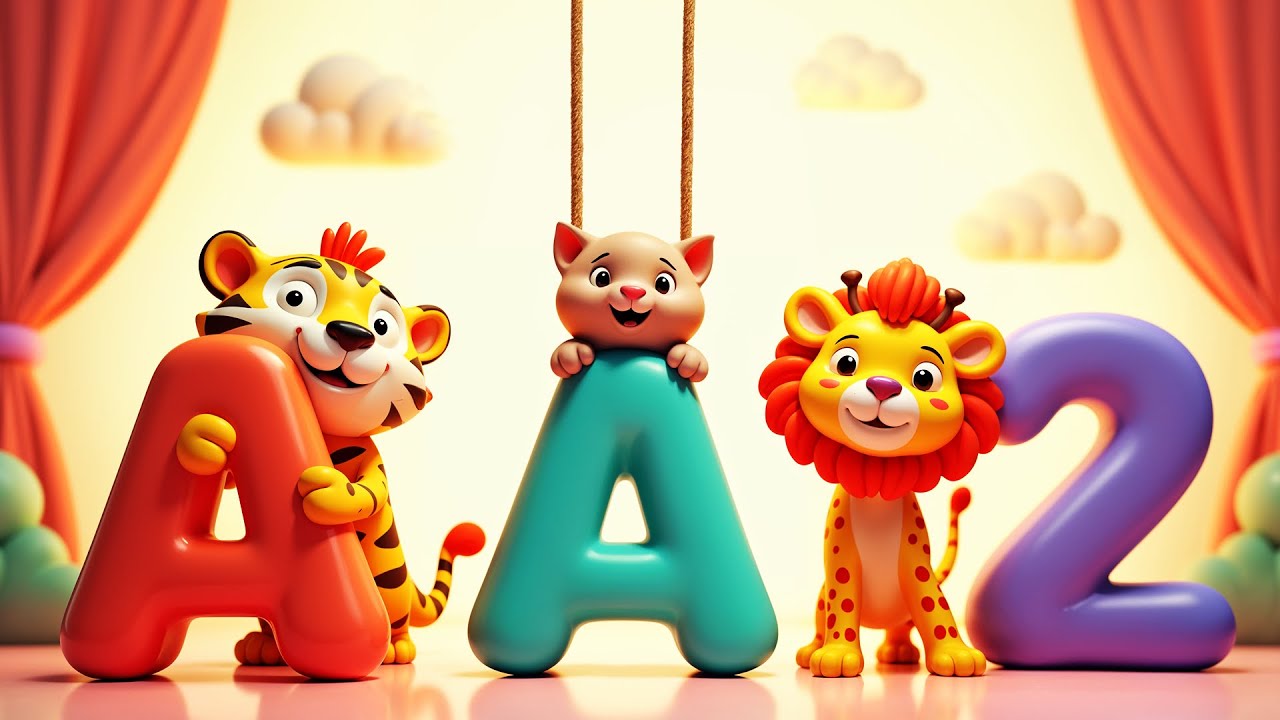 🌟 Learn ABC 123 Colors Shapes and More 🌈 | Baby Learning Videos For 2 ...