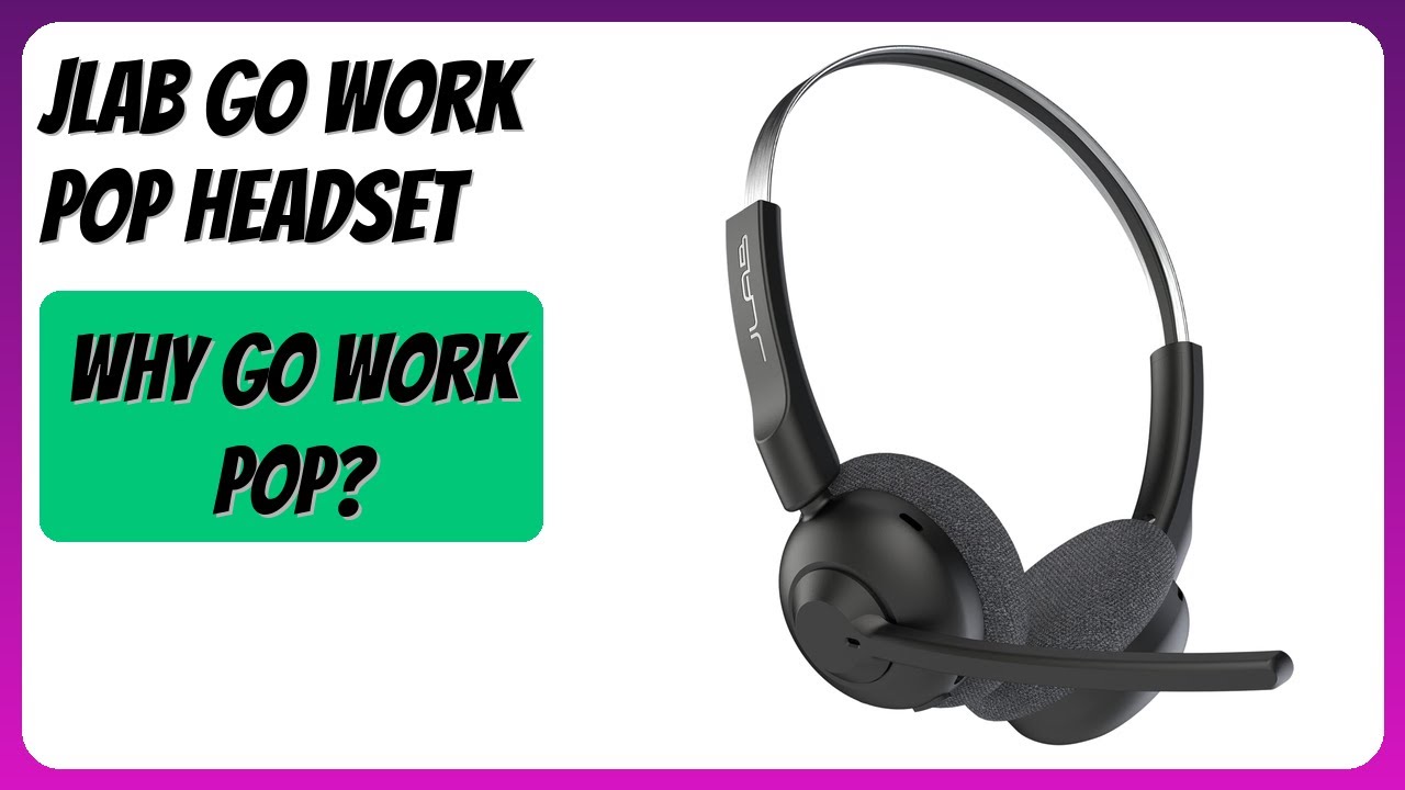 REVIEW (2026): JLab Go Work Pop Headset. Features - YouTube