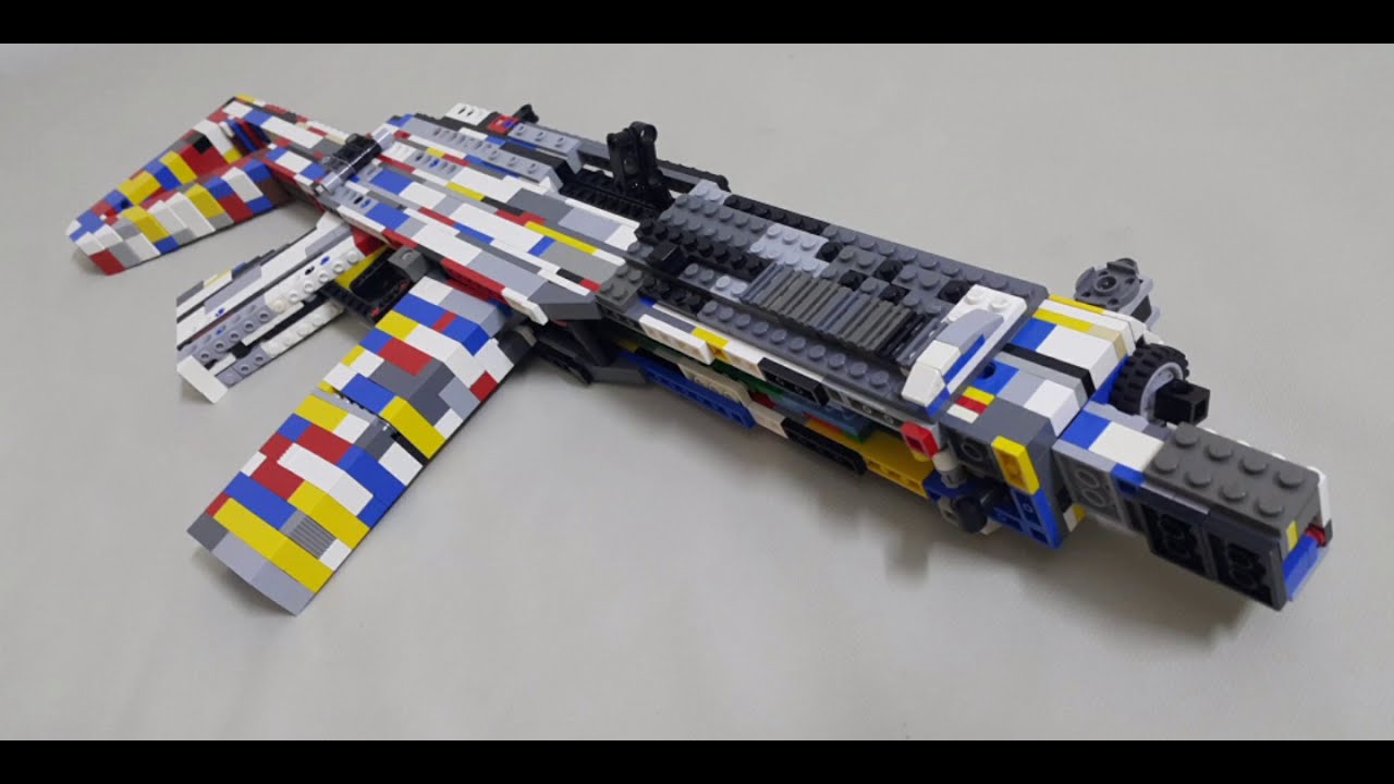 Is this the LEGO GUN with the most RECOIL? | LEGO Sig Sauer SG553 - YouTube